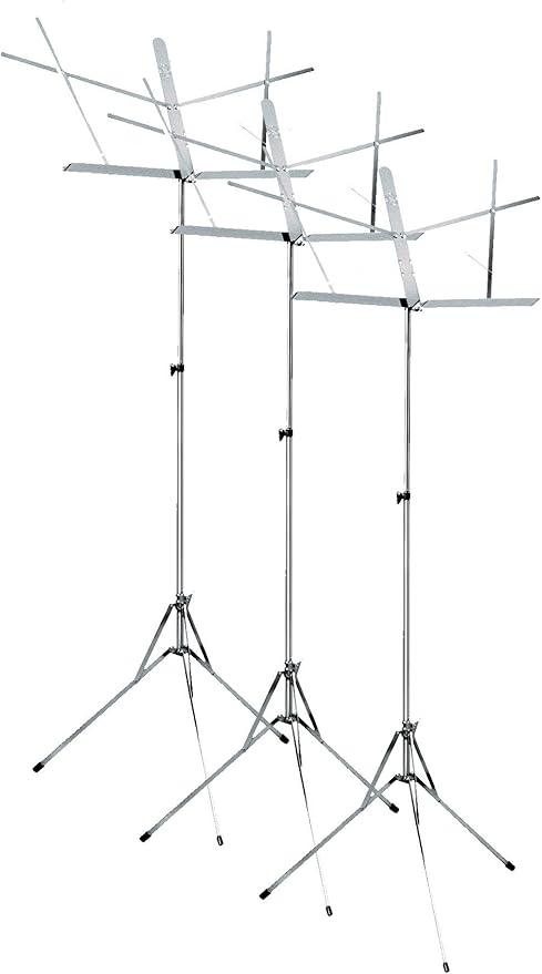 Amazon.com: Hamilton Stands Hamilton KB400N-3 Folding Music Stand-Pack ...
