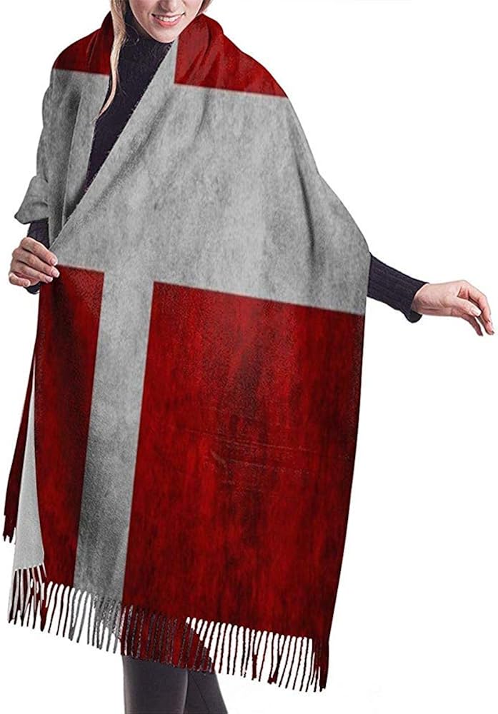 Flag Scandinavia Europe Denmark Scarves Portable Premium Cashmere Scarf ...