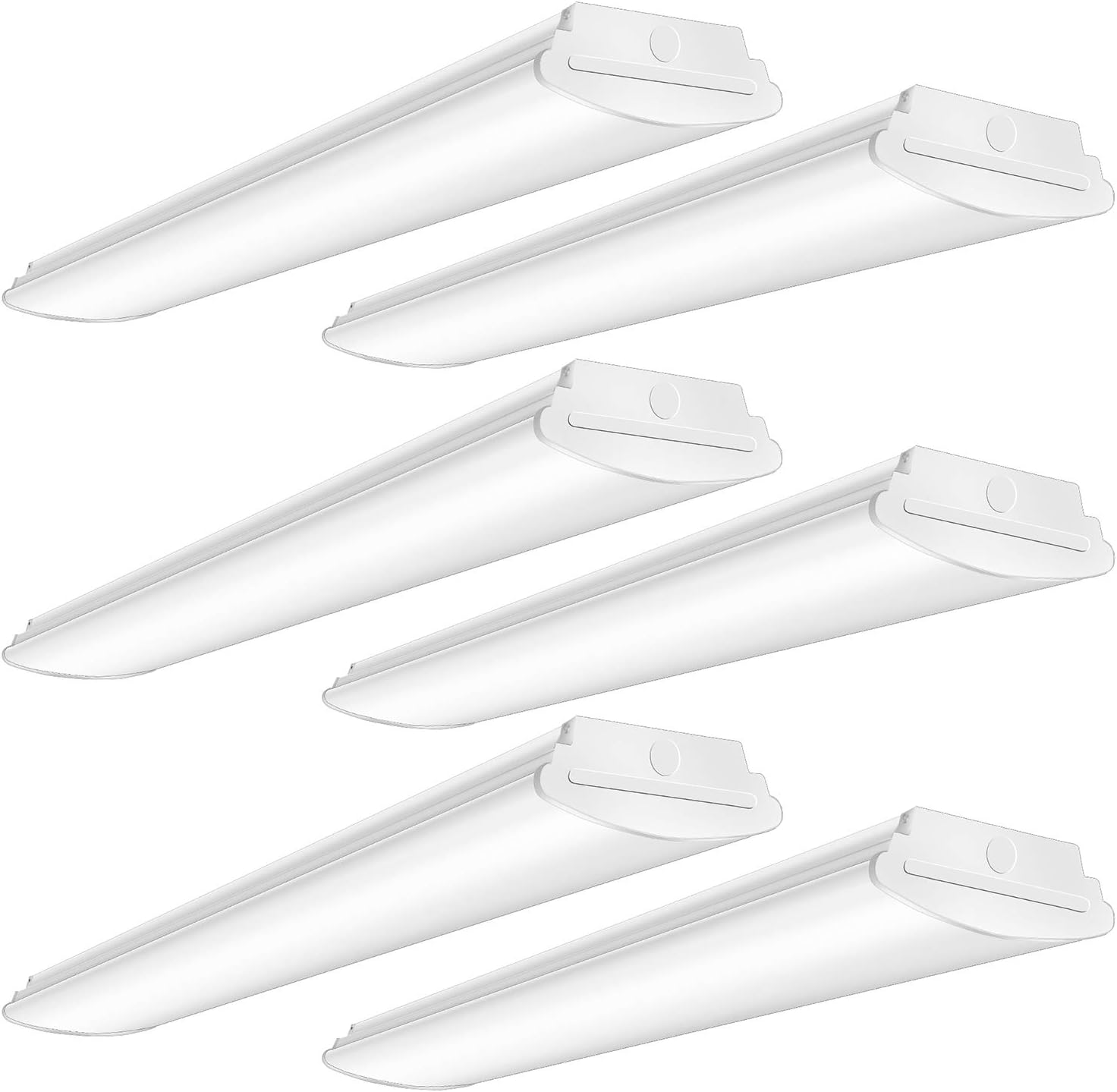 Amazon.com: FaithSail 4FT LED Wraparound Light Fixture 50W Flush Mount ...