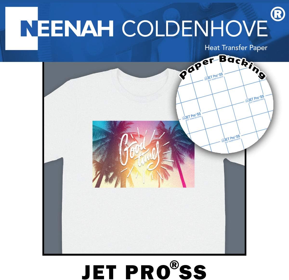 Iron-On Paper Iron On Heat Transfer Paper JET-PRO SS SofStretch 13 X 19 ...