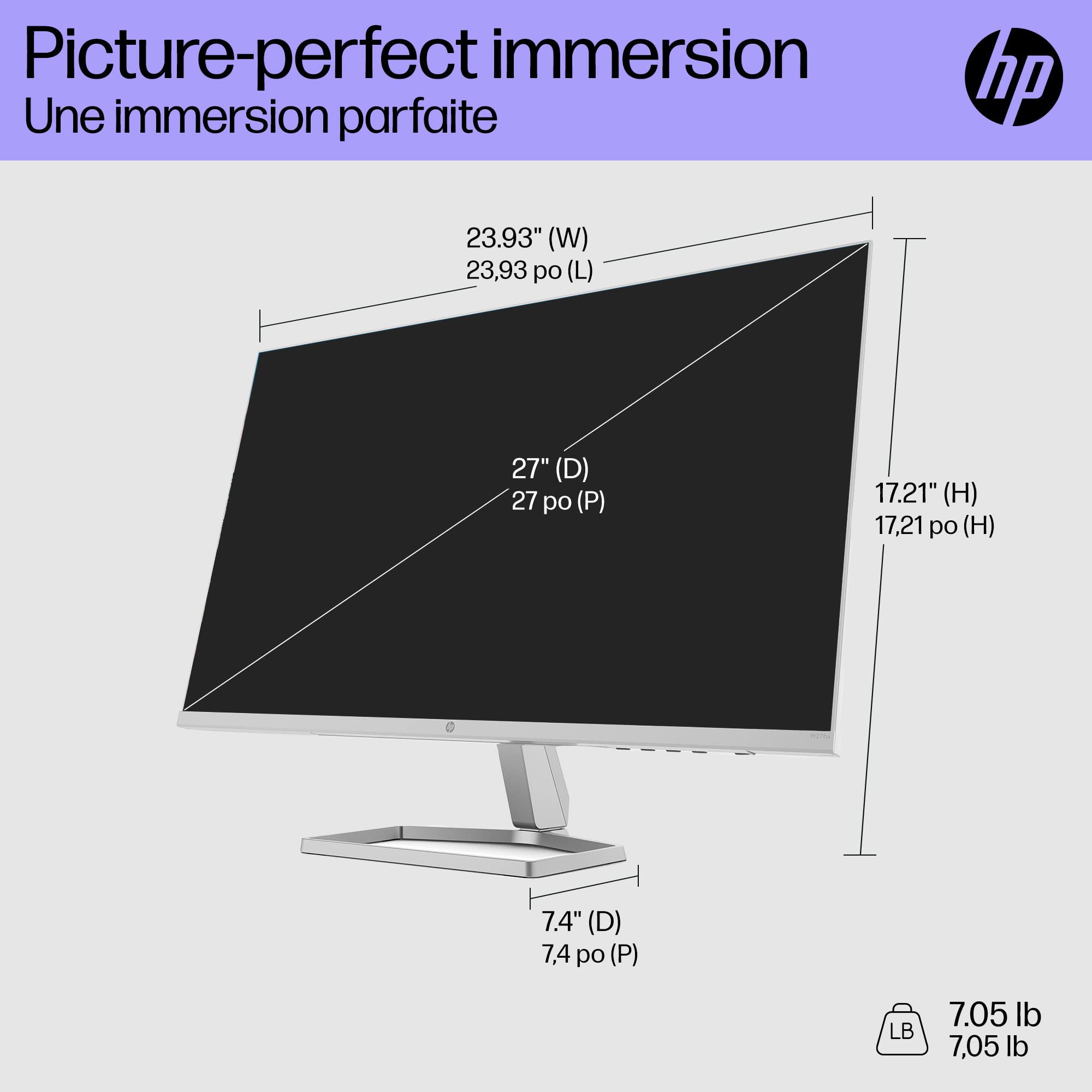 Mua HP 27-inch FHD Monitor with AMD FreeSync Technology (2021 Model ...