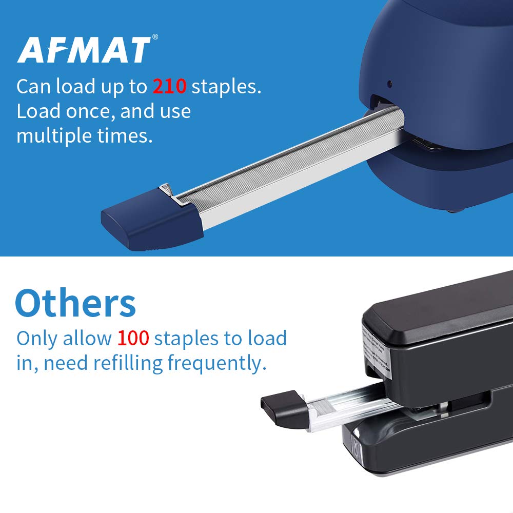 Mua AFMAT Electric Stapler for Desk, Automatic Stapler Desktop, 25 ...