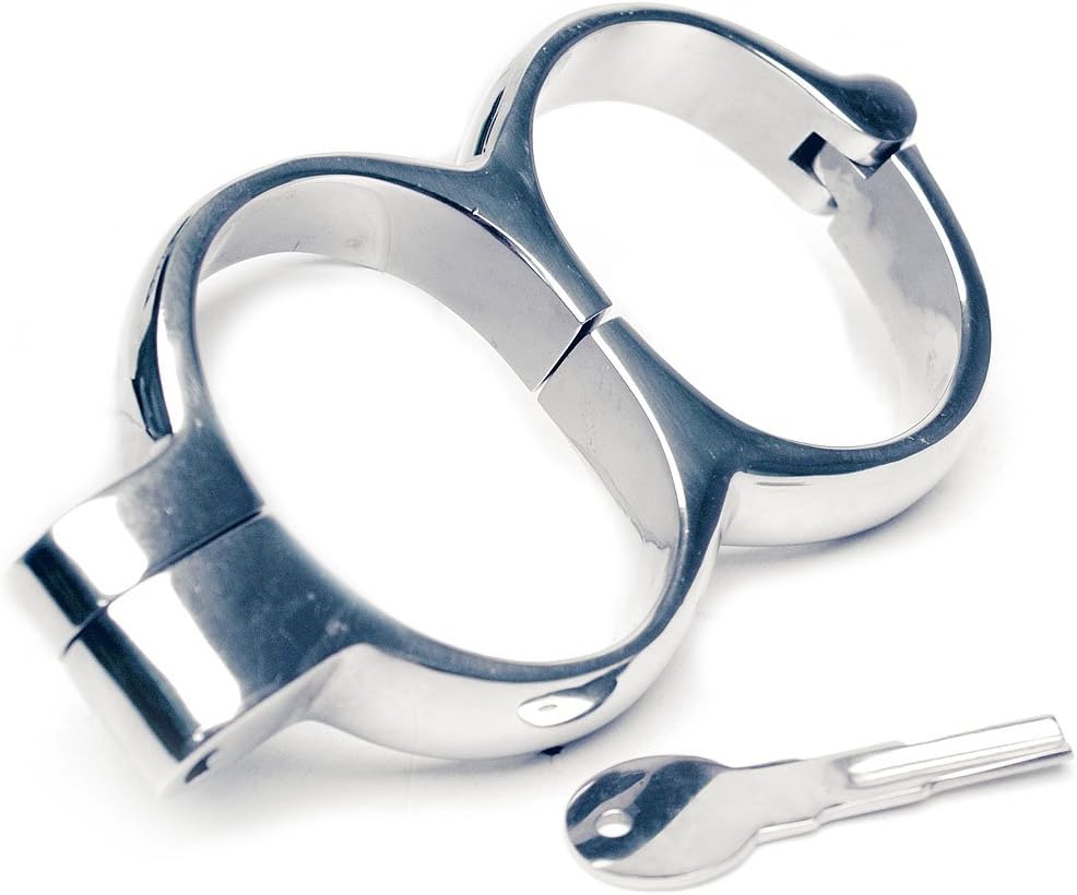 Amazon.com: KUB Hamburg Irish 8 Leg Irons Legiron Ankle Cuffs Bondage ...