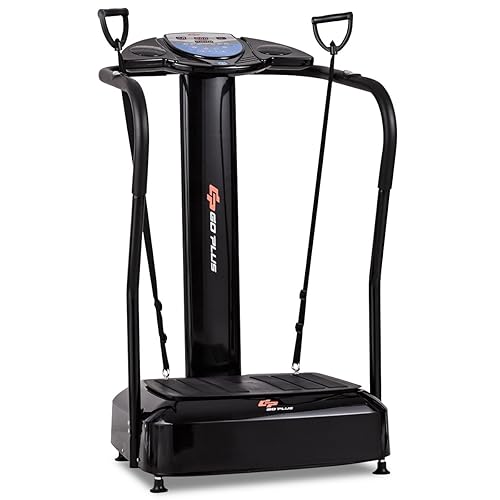 Goplus Full Body Vibration Platform Crazy Fit Massage Fitness Machine ...