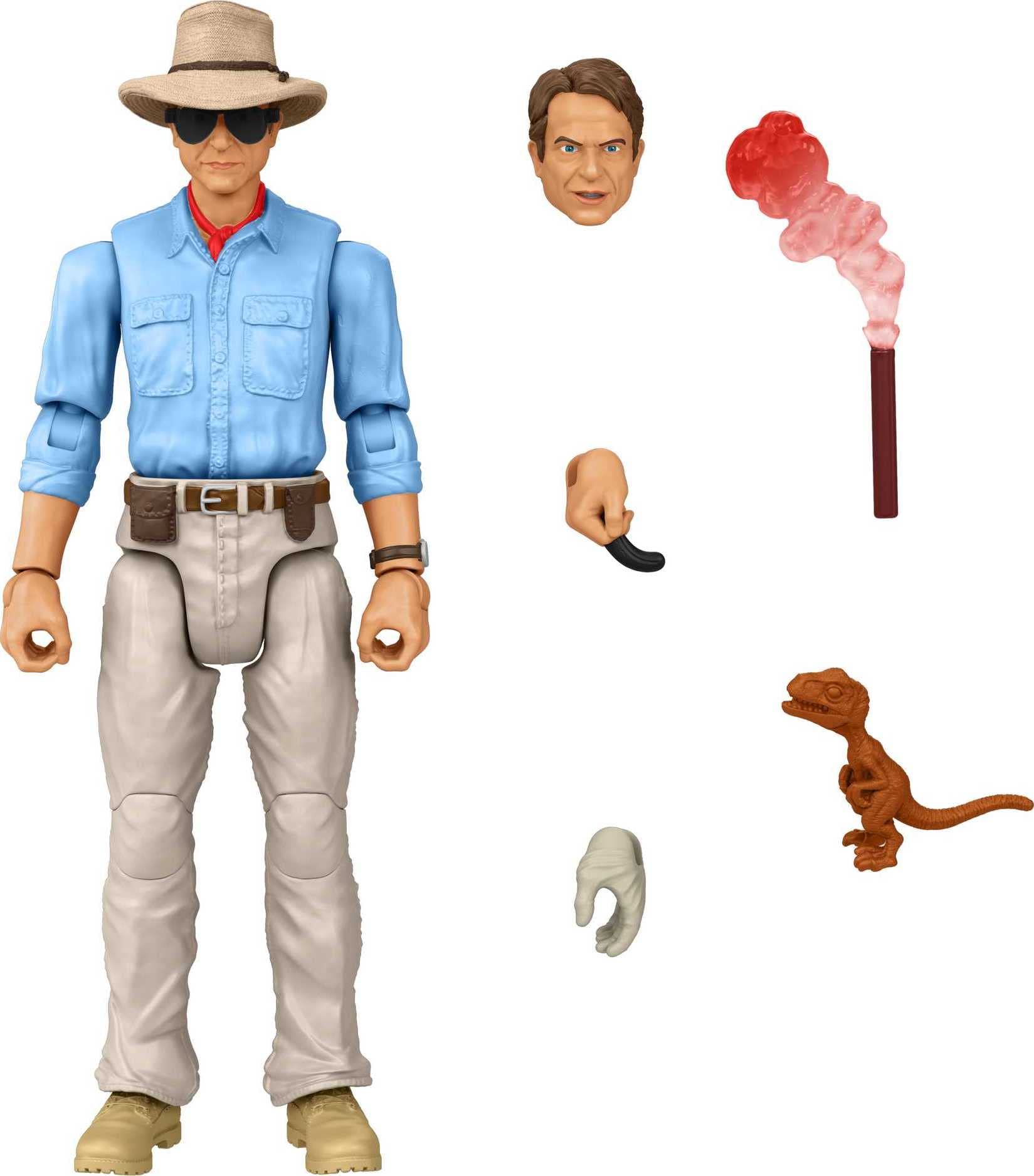 Mattel Jurassic World Hammond Collection Dr Alan Grant, Figura ...