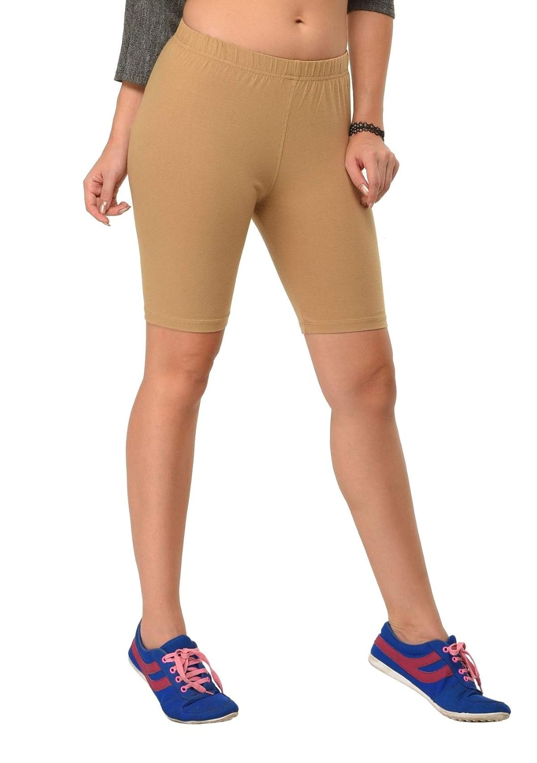 Buy GSBRAND Flex Cotton Lycra Cycling Shorts for Girls/Women/Ladies (M ...
