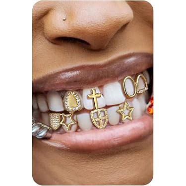 Girl Gold Teeth