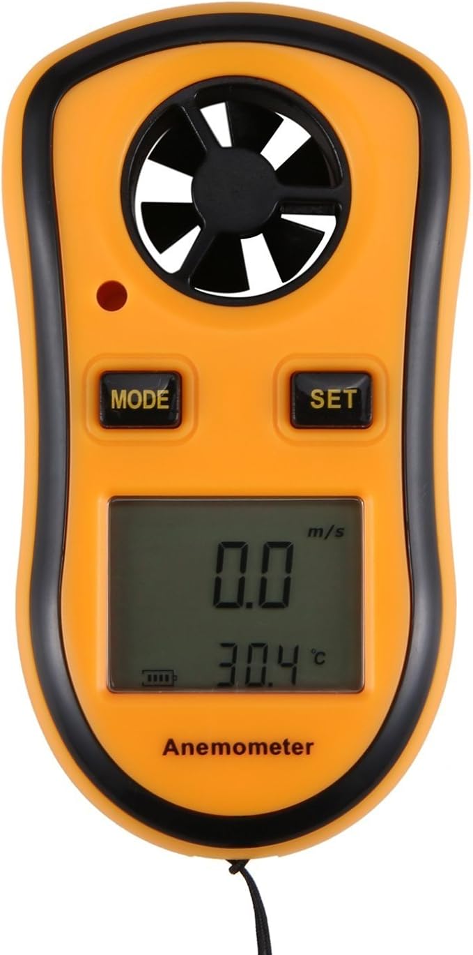 Feililong LCD Digitale Anemometer Handheld High-Accuracy Windmesser ...