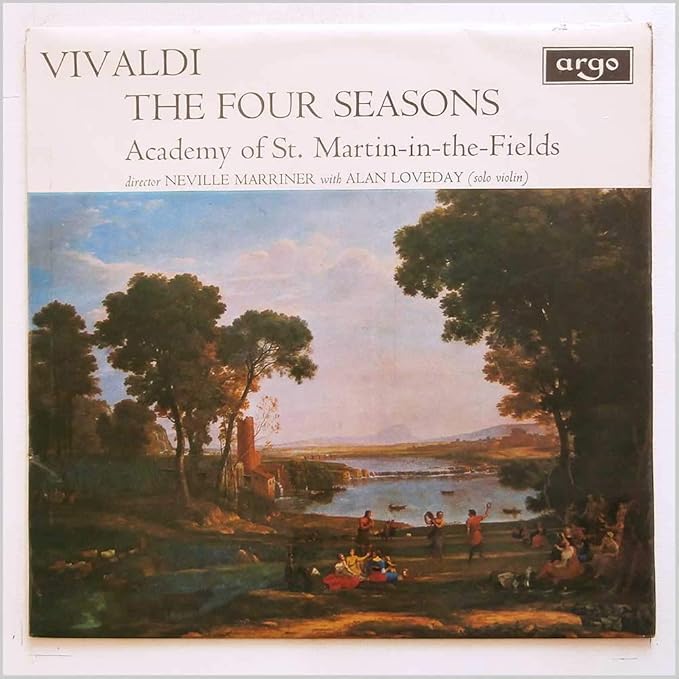 Vivaldi: The Four Seasons [LP] - Neville Marriner, Alan Loveday ...