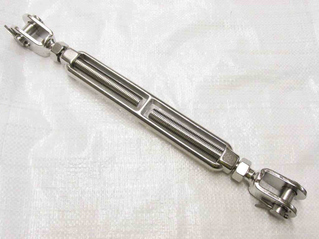 M16 Stainless Steel Open Body Turnbuckle With Centre Bar Jaw Jaw - 16MM ...