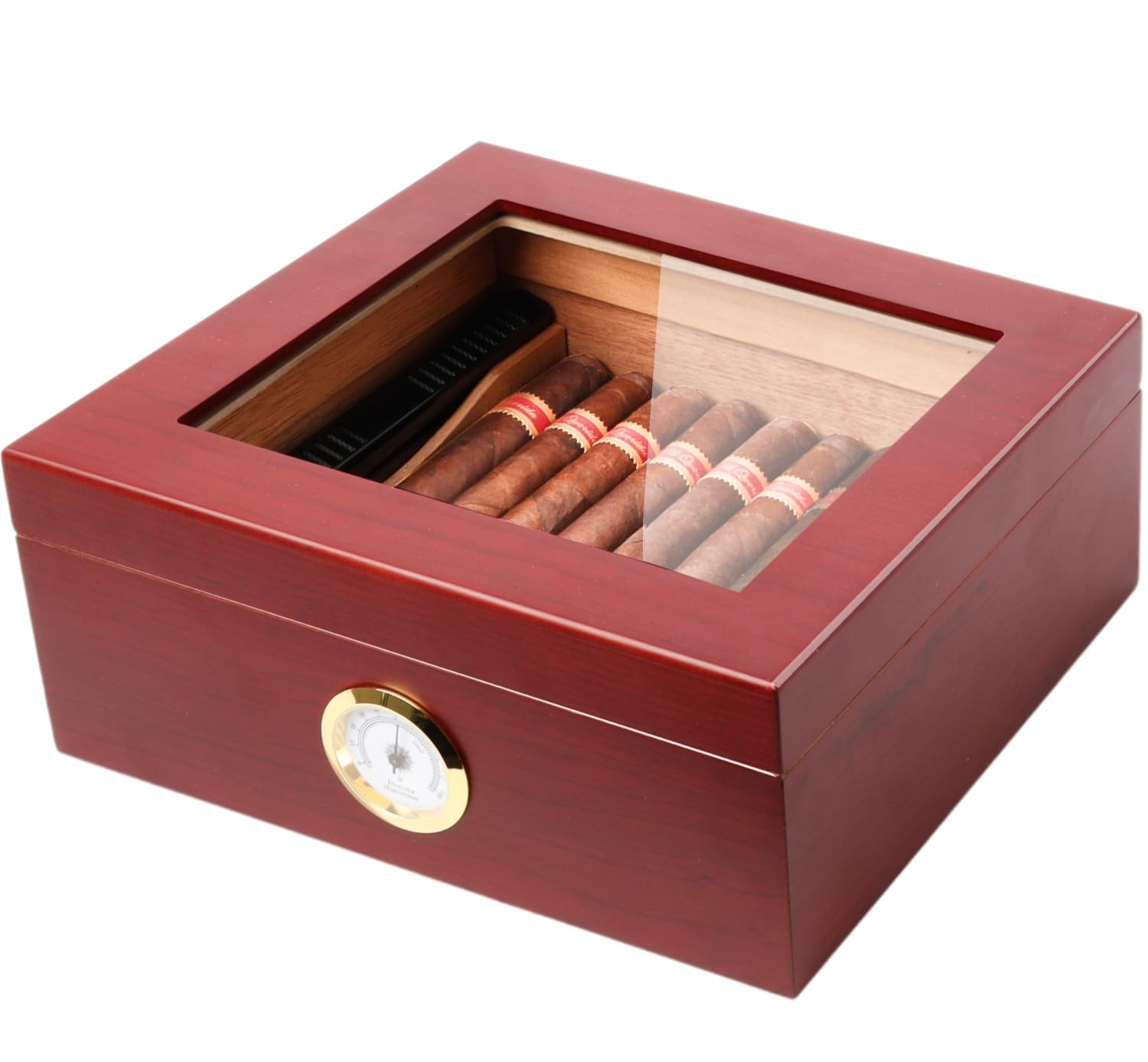 Mua Premium Cigar Humidor for 25-50 Cigars - Elegant Humidor humidor ...