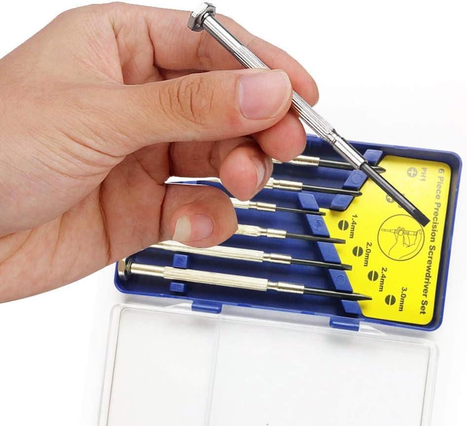 HUIMALL 1 Pack Precision Screwdriver Set, Small Screwdriver Kit in case ...