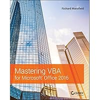 Mastering VBA for Microsoft Office 365: Mansfield, Richard: 9781119579335: Amazon.com: Books
