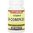 Amazon.com: Optimum Vitamin B-Complex Tablets, 100 Count (Pack of 2 ...