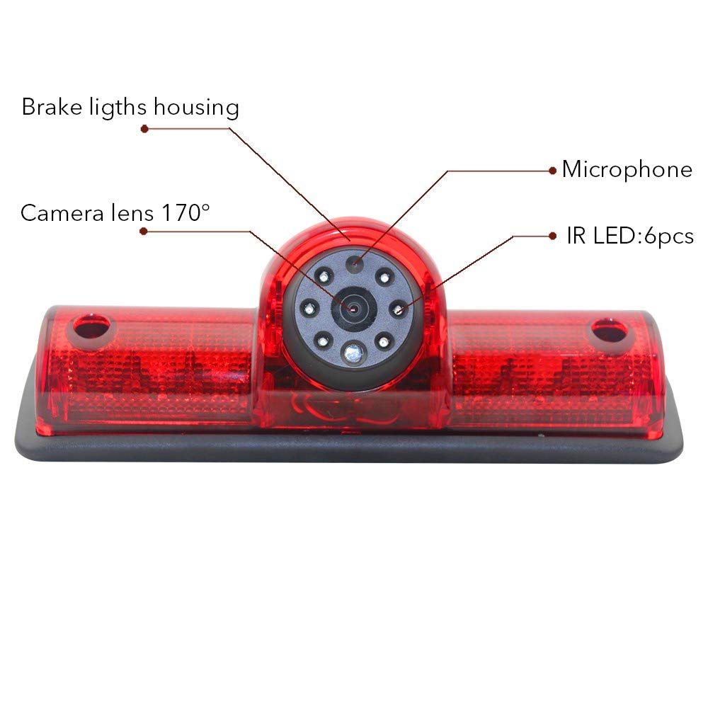 2009-2019 Cargo Van 3rd Brake Light Reversing Camera for Stop Lights ...