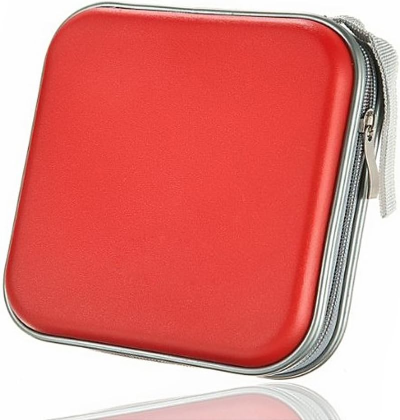 AKORD 40 Disc Water Resistant Portable CD/DVD Plastic Bag Storage ...