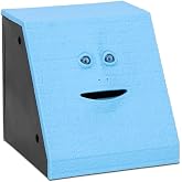 Amazon.com: Coin Eating Saving Bank, Face Coin Bank Battery Operated ...
