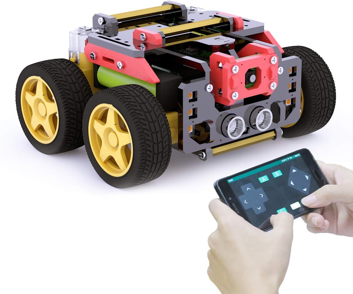 Adeept AWR 4WD WiFi Smart Robot Car Kit for Raspberry: Amazon.de ...