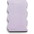 Amazon.com : DesignWorks Ink Wavy Daily Planner Notepad - 4” X 6 ...