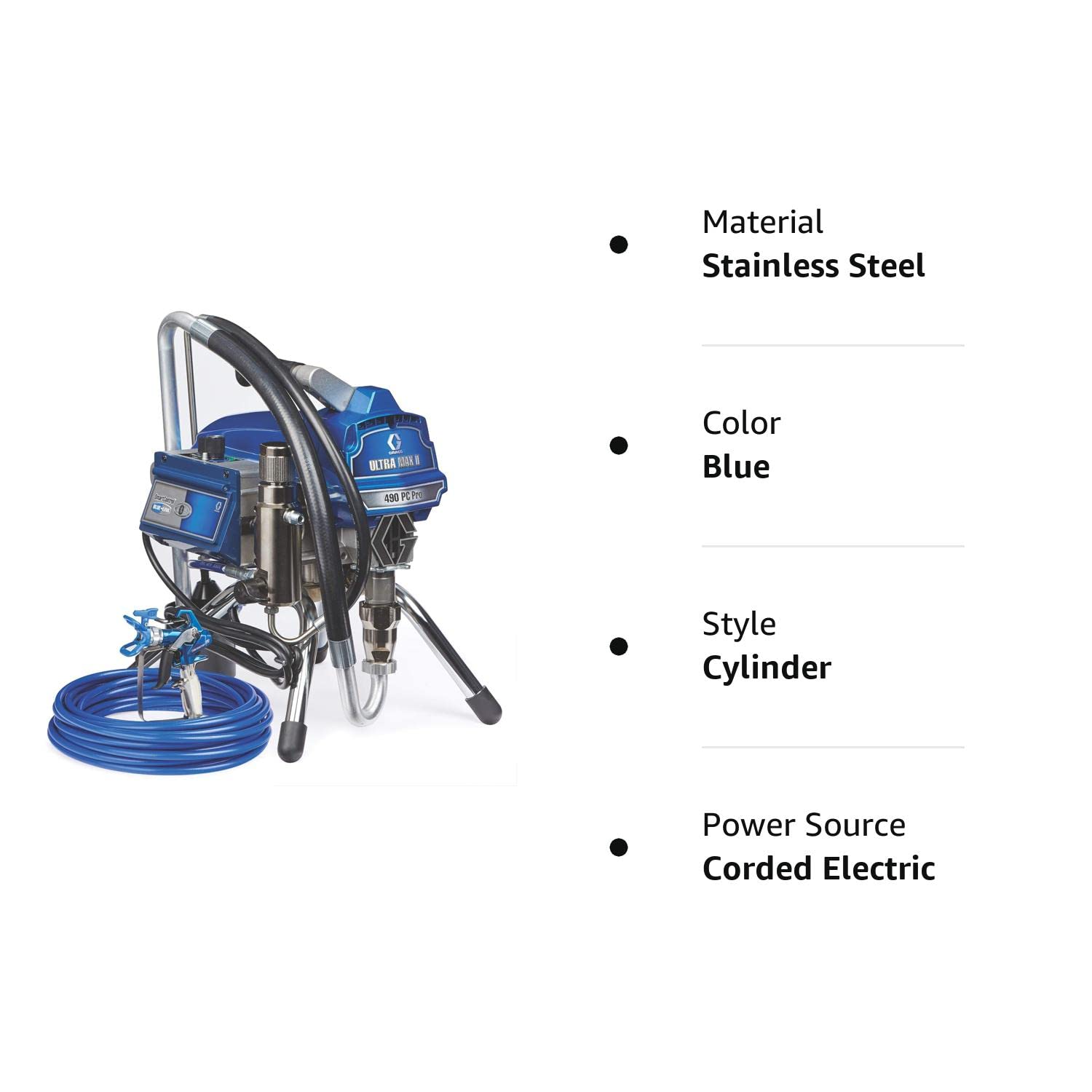 Mua Graco Ultra Max II 490 PC Pro Electric Airless Paint Sprayer, Stand ...