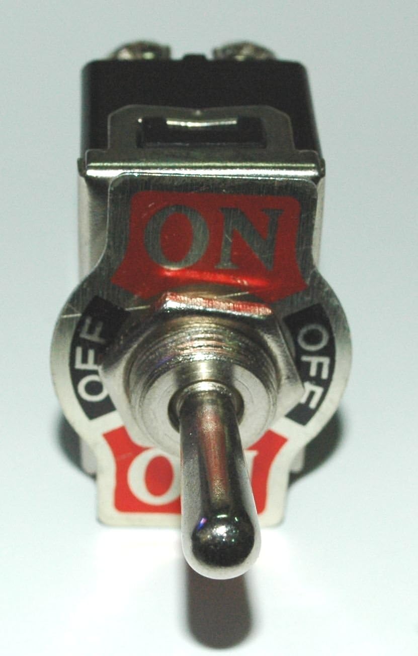 LI27001 DOPPIO DEVIATORE A LEVETTA ON / OFF / ON TERMINALI A VITE ...