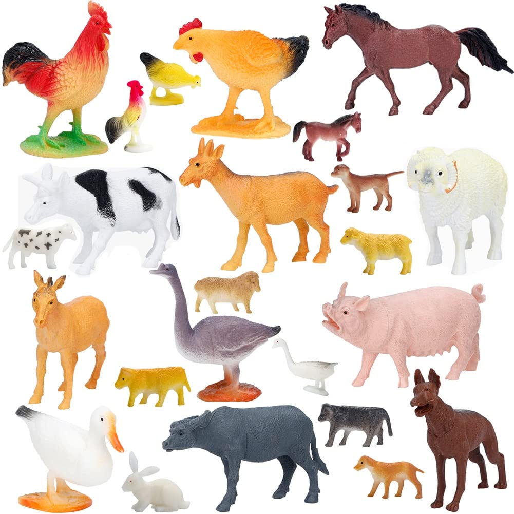 Mua BOLZRA Large Farm Animals Figures, Realistic Simulation Jumbo ...