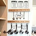 Amazon.com: TOOLSSIDE 2 Pack Kitchen Conversion Sign with Kitchen ...