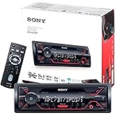 Amazon.com: Sony DSX-A416BT Single Din Bluetooth Front USB AUX Multi-Color Car Stereo Digital ...