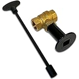 Amazon.com: Midwest Hearth Gas Fire Pit Key Valve Kit - 1/2" NPT - Flat ...