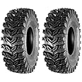 15X5.00-6, 15X500-6, 15-5-6, Pair of X TRAC SNOW BLOWER Tires Fits ...