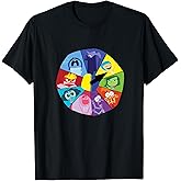 Amazon.com: Disney and Pixar’s Inside Out 2 Emotions Wheel Mood Clock ...