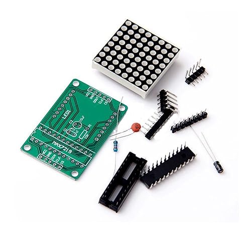 SoluMax7219 Dot Matrix LED Display DIY Kit SCM Control Module for ...
