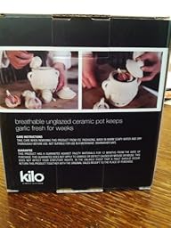 Ceramic Garlic Pot: Amazon.co.uk: Kitchen & Home