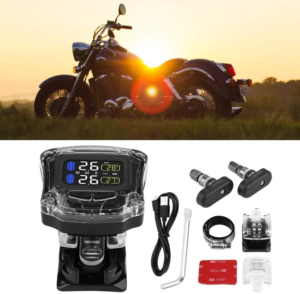 Qiilu Motorcycle TPMS, Motorcycle Tyre Pressure Control Motorcycle ...