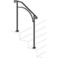 Iron X Handrail Arch #1 (Concrete Steps) - - Amazon.com