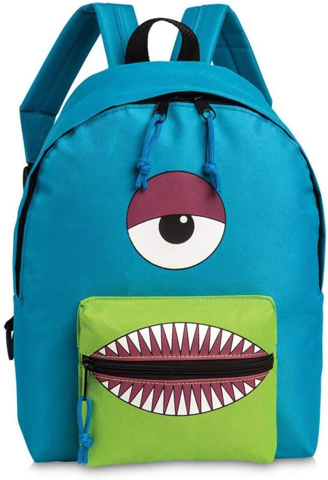 Monster- Kinder Rucksack - Kinderrucksack - Kindergartenrucksack (blau ...