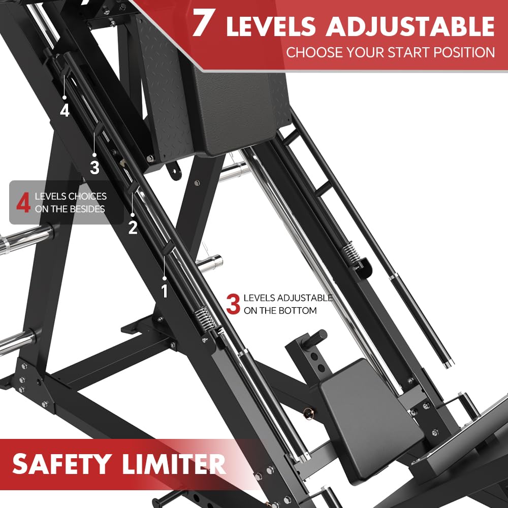 Mua SPART Commercial Grade Leg Press Hack Squat Machine, 2023 2500LBS ...