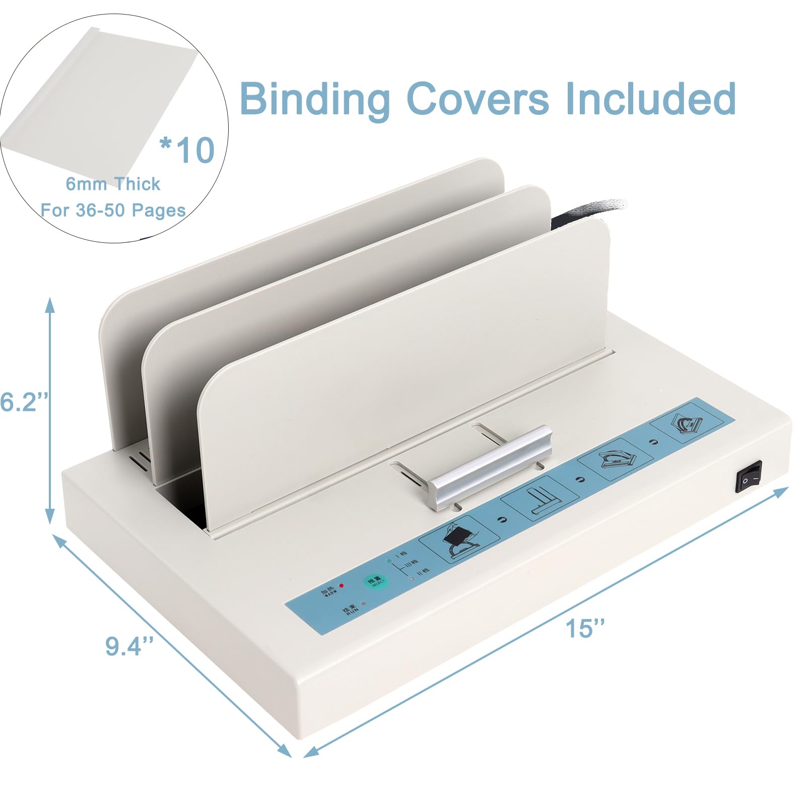 Mua Thermal Binding Machine, 500 Sheet Capacity, Binding Material, 110 ...