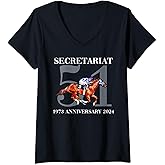 Amazon.com: Secretariat 1973 horse racing T-Shirt : Clothing, Shoes ...