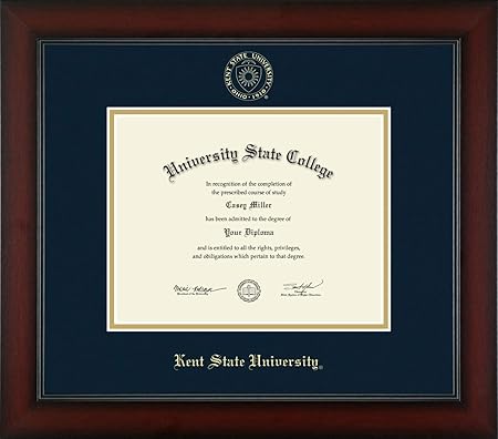 Amazon.com - Kent State University - Offically Licensed - Gold Embossed ...