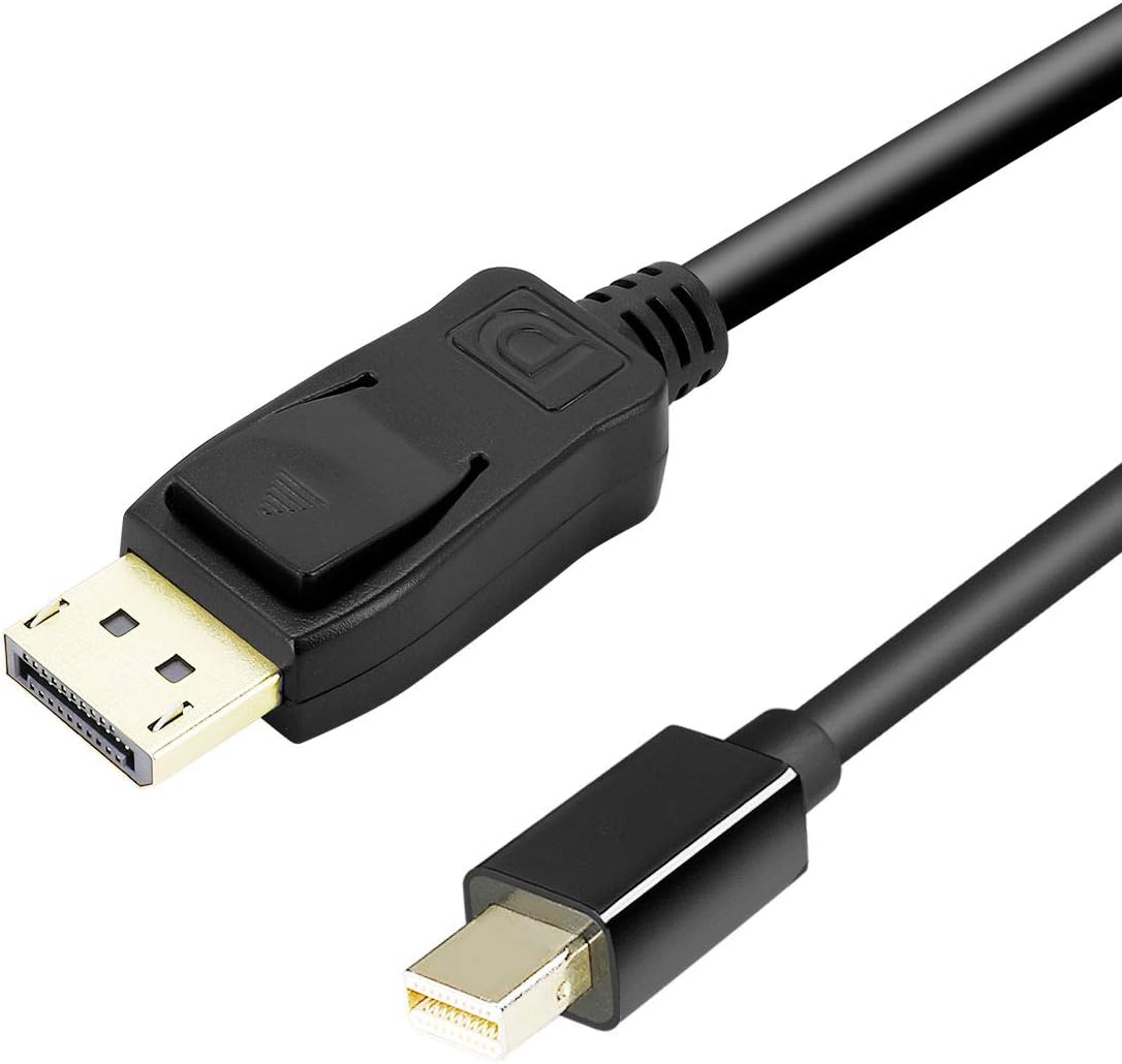 Mini DisplayPort to DisplayPort 4K@60Hz 6 Feet Cable, Benfei Mini DP ...