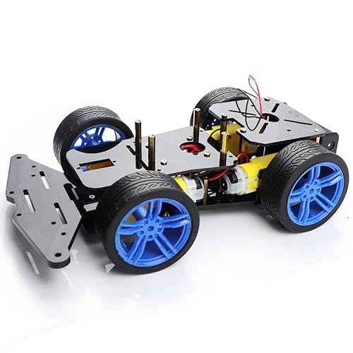 Lk Cokoino Arduino Robot Car Kit 4wd Smart Robot Car Chassis With Motors Wheels And Battery