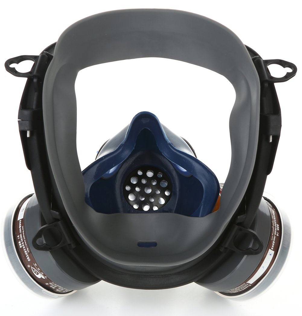 Organic Vapor Respirator full face gas mask with Double Activated ...