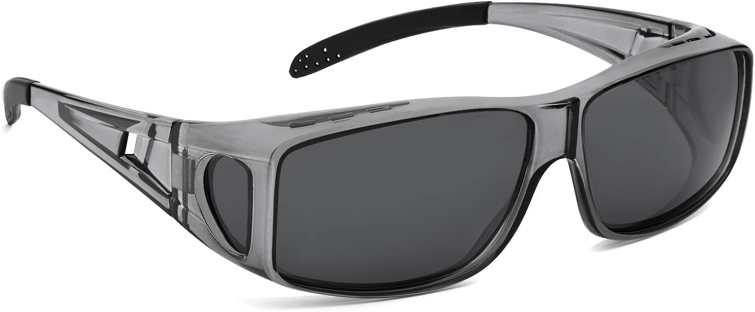 Fit Over Glasses Sunglasses Wrap Around Sunglasses Polarized UV 