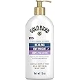 Amazon.com : Gold Bond Healing Overnight Body & Face Lotion for Dry Skin, Nongreasy Moisturizer ...