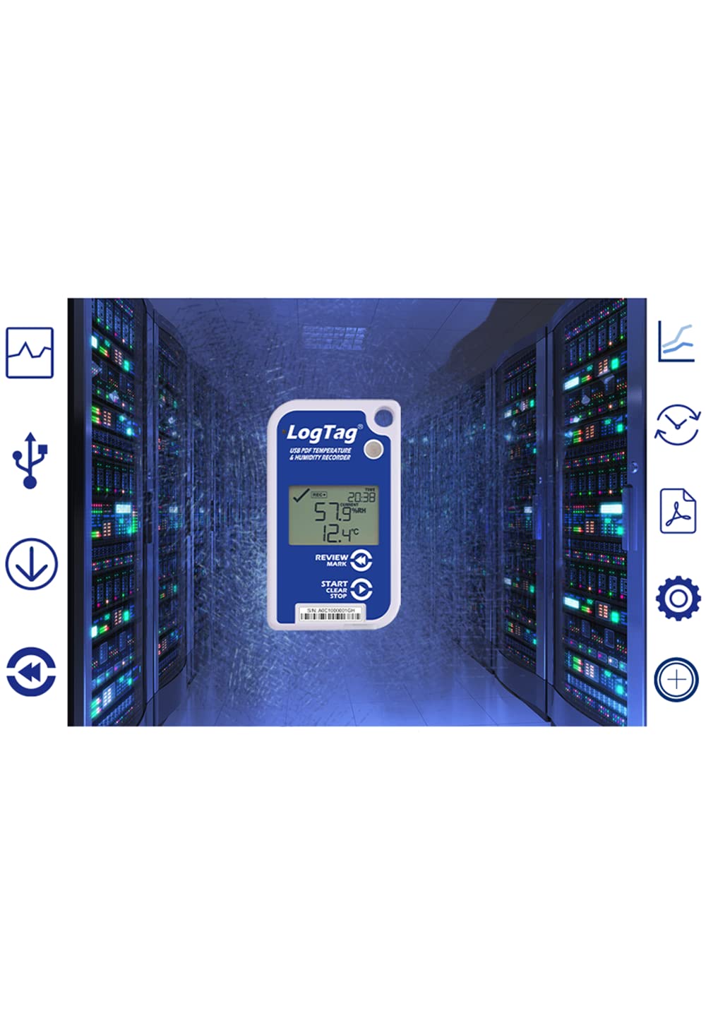 Mua LogTag UHADO-16, Multi-use Data Logger, Temperature & Humidity ...