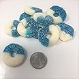 Amazon.com : Raspberry Blue & White Gummi Gummy Rings Candy 4.5 Pound ...