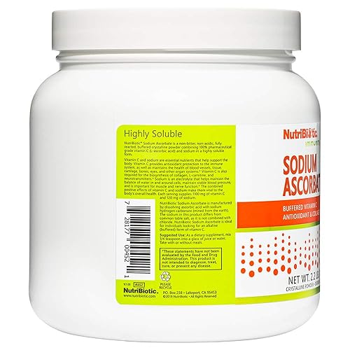 Nutribiotic Sodium Ascorbate DIFFERENCES Between Sodium Ascorbate
