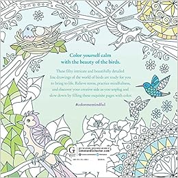 Amazon.com: Color Me Mindful: Birds (9781501130885): Anastasia Catris ...