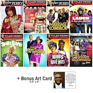 Amazon.com: Tyler Perry: The Ultimate 8 Play DVD Collection + Bonus Art ...